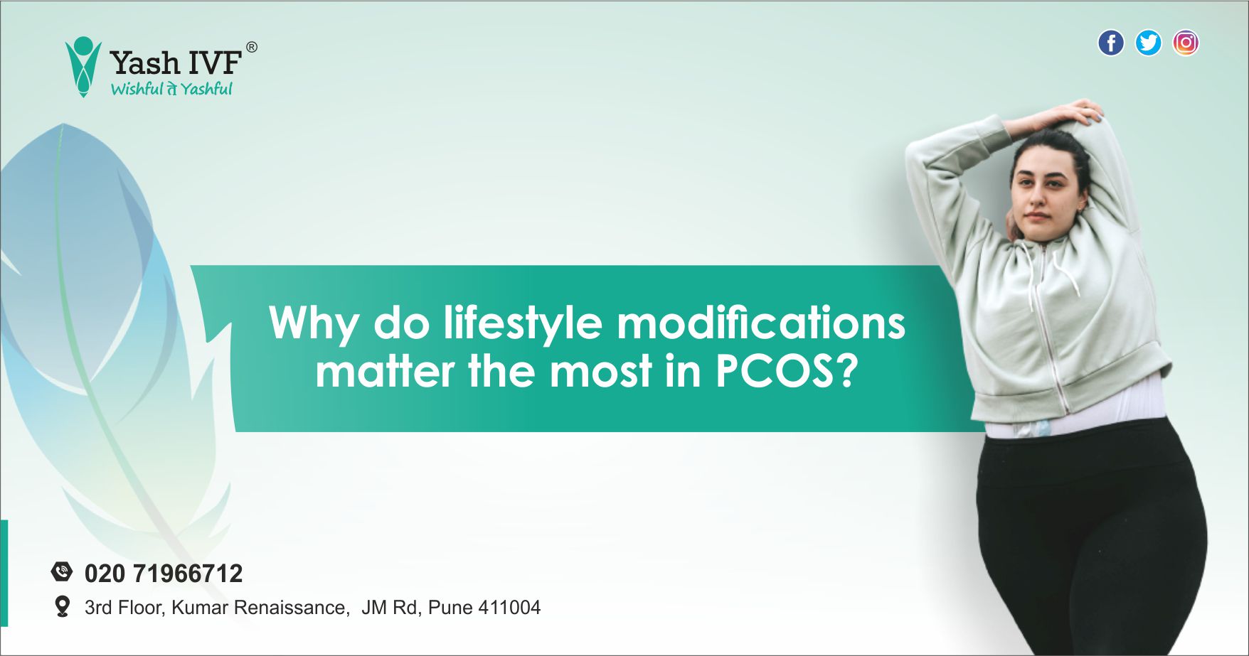 Why Do Lifestyle Modifications Matter The Most In PCOS? – Yash IVF