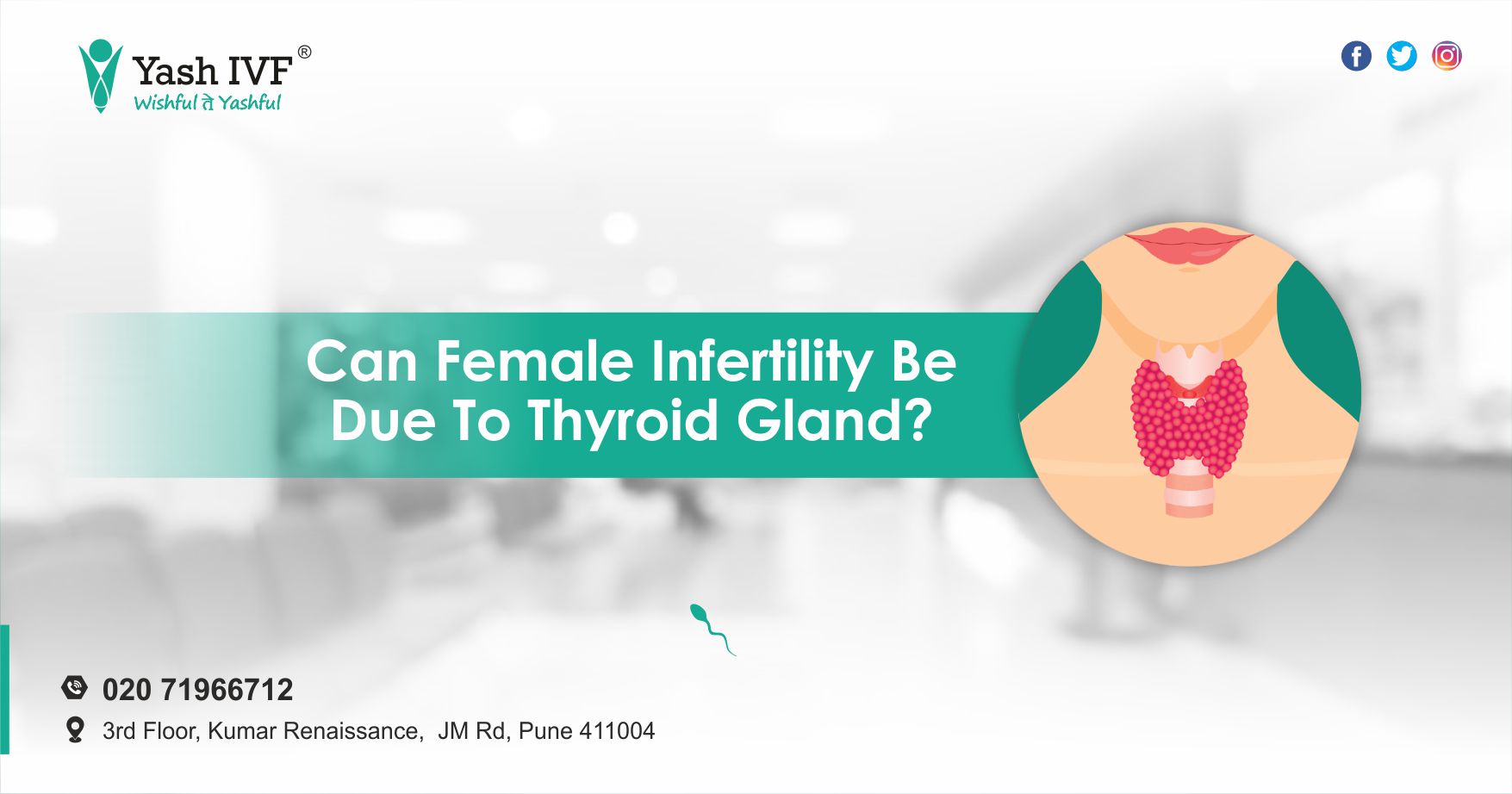 Can Female Infertility Be Due To Thyroid Gland? – Yash IVF